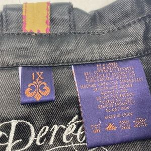 Dereon | Jackets & Coats | Dereon Beyonce Black Diamond Wash Faux ...
